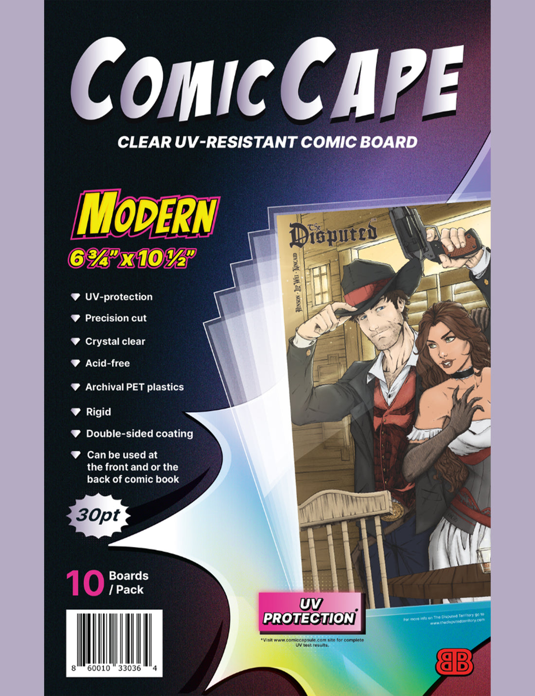 Modern Clear UV Resistant Board – ComicPete